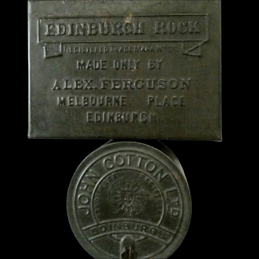 RARE Pair of Early 20th Century EDINBURGH Interest Advertising Tins. C ...