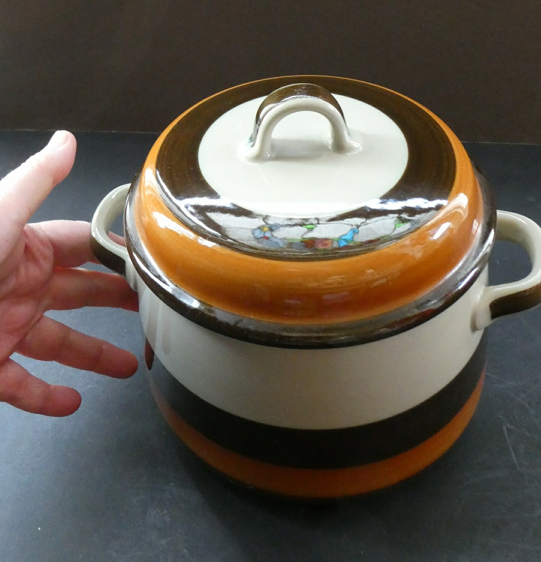 SWEDISH Pottery. Vintage RORSTRAND Lidded Larger Casserole or Serving ...