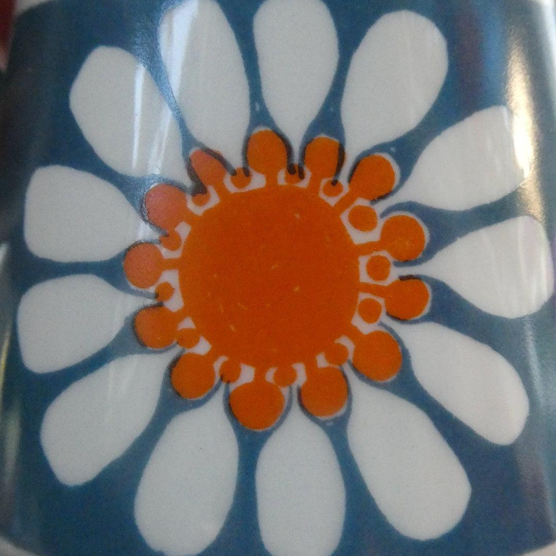 Fabulous 1970s DAISY Turi Design Coffee Pot, Milk Jug and Sugar Bowl f ...