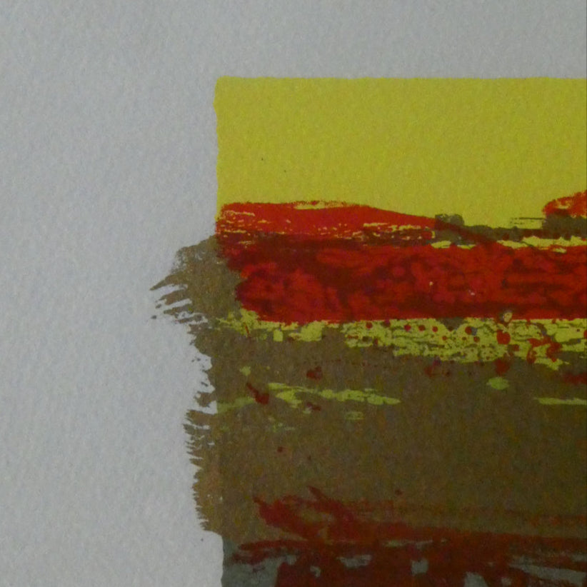 SCOTTISH ART: 1993 Original Screenprint by BARBARA RAE (b. 1943) Entit ...