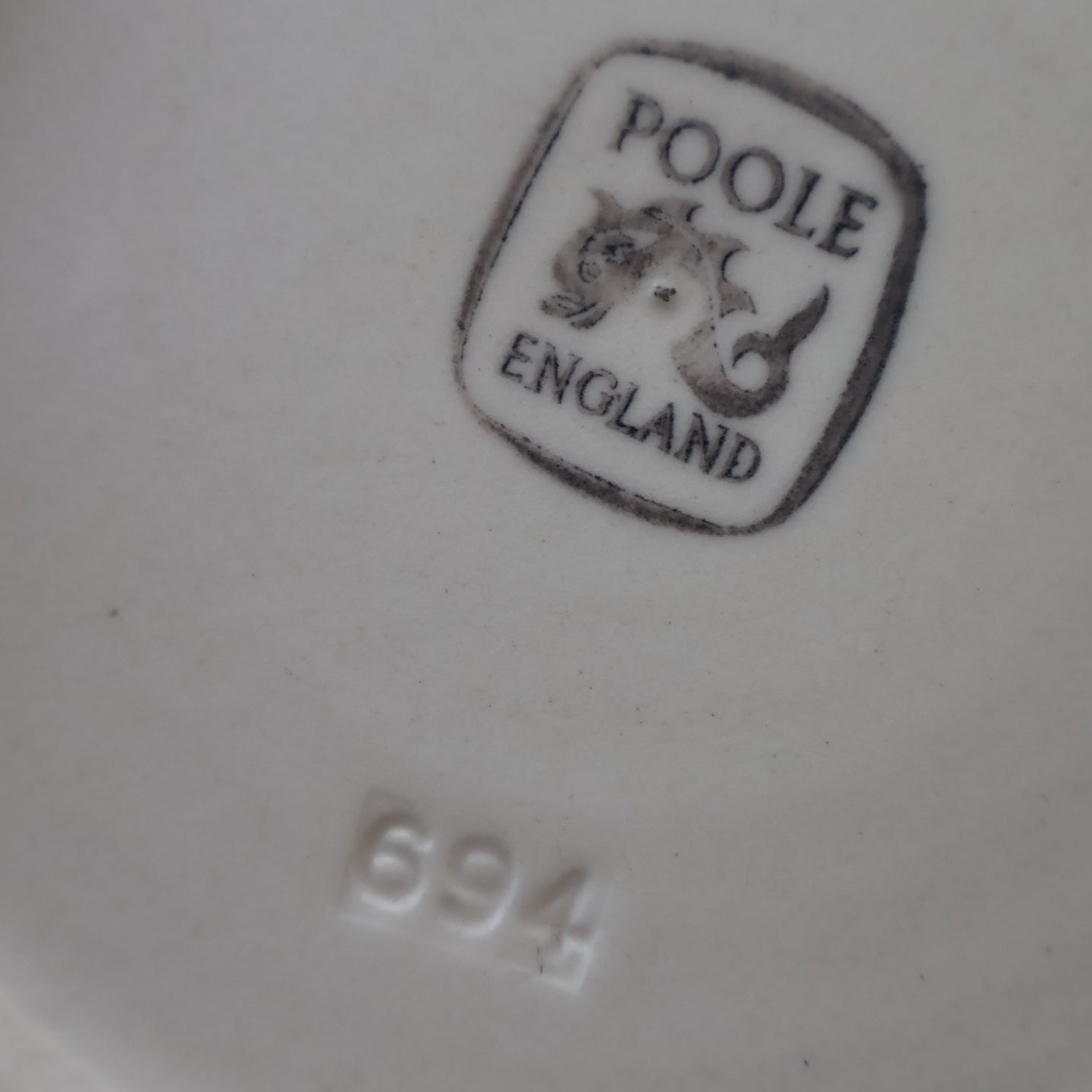 TALL 1950s Freeform Poole Bottle Vase by Alfred Rhead (PLC Pattern; 69 ...