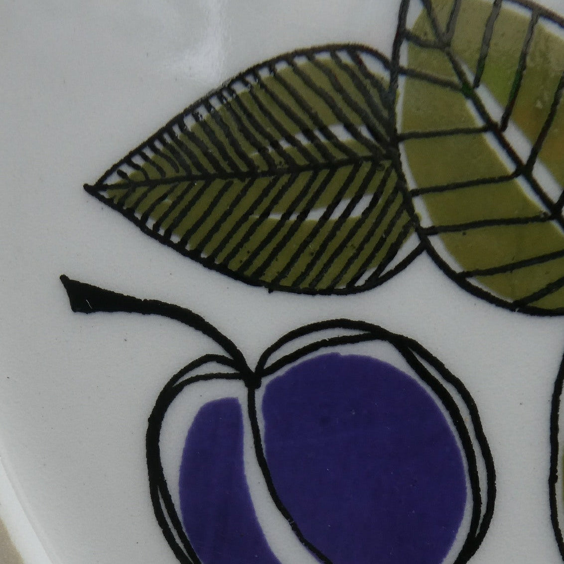 1960s NORWEGIAN PLATE by Figgjo Flint (Corsica Design) by Turi Gramsta ...