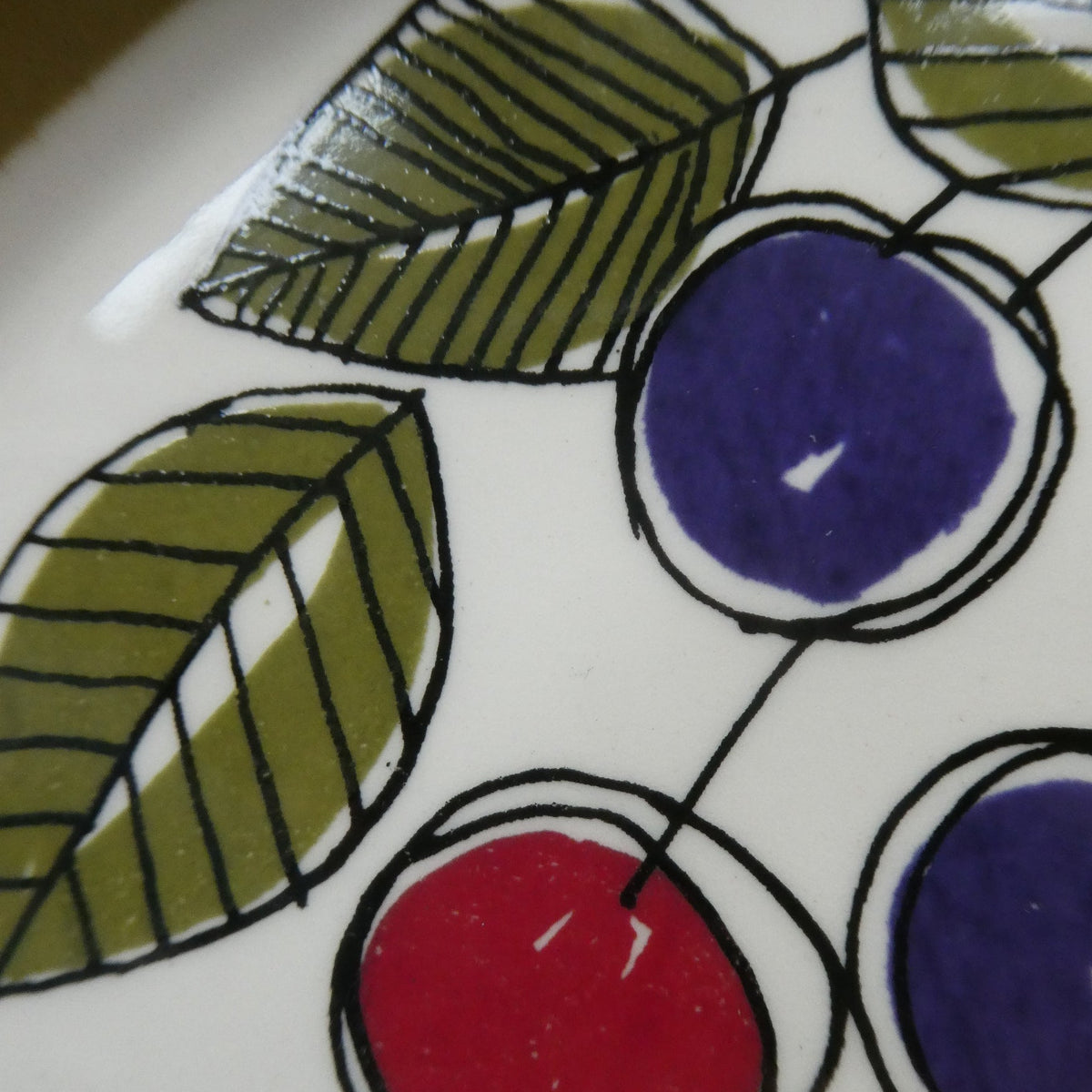 1960s NORWEGIAN PLATE by Figgjo Flint (Corsica Design) by Turi Gramsta ...