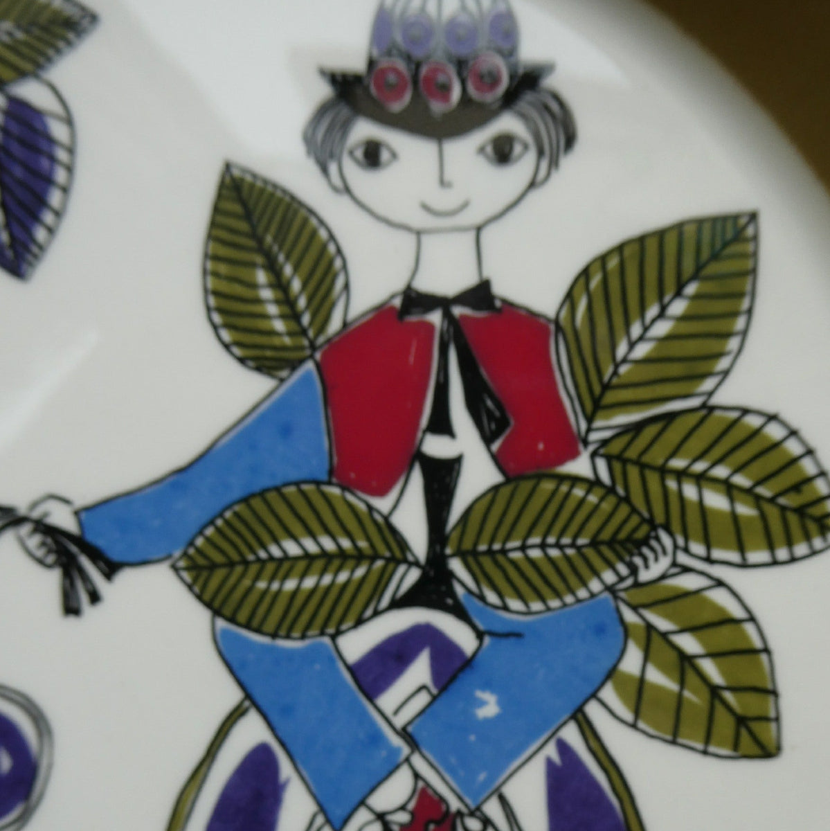 1960s NORWEGIAN PLATE by Figgjo Flint (Corsica Design) by Turi Gramsta ...