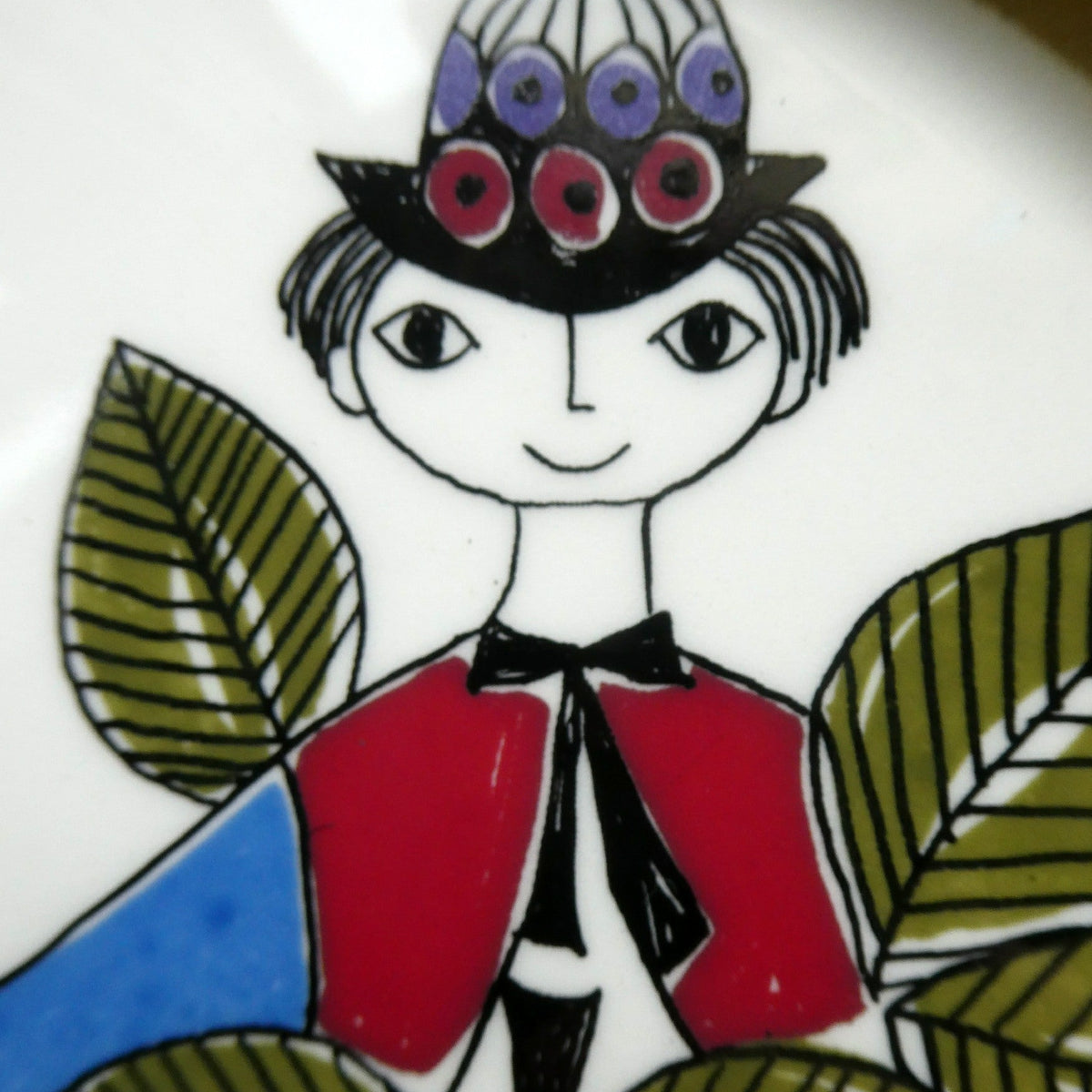 1960s NORWEGIAN PLATE by Figgjo Flint (Corsica Design) by Turi Gramsta ...