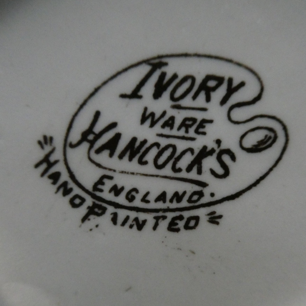 1930s Hancock's Ivory Ware ART DECO Miniature or Cabinet Tea Set Embel ...