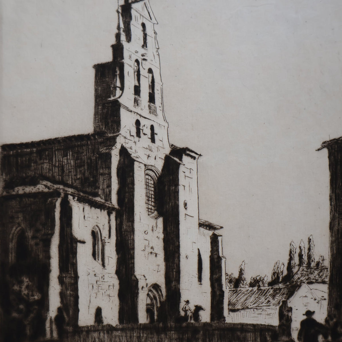 AUSTRALIAN ARTIST. Lionel Arthur Lindsay (1874 - 1861) Drypoint Etchin ...