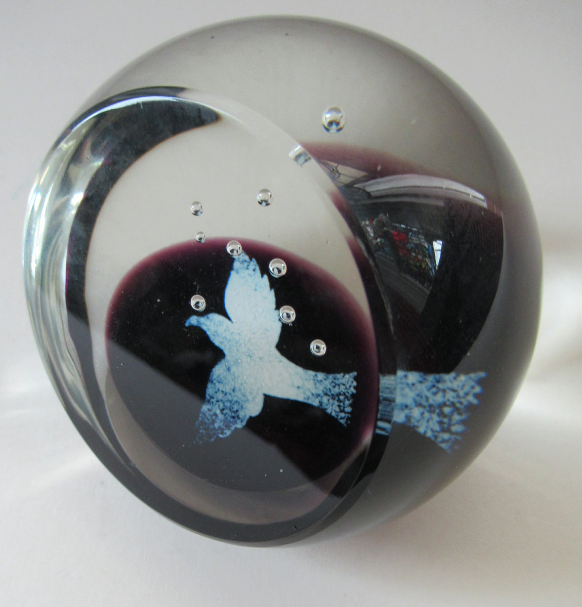 SCOTTISH PAPERWEIGHT: Vintage 1978 Caithness Paperweight: Aquila Bird ...