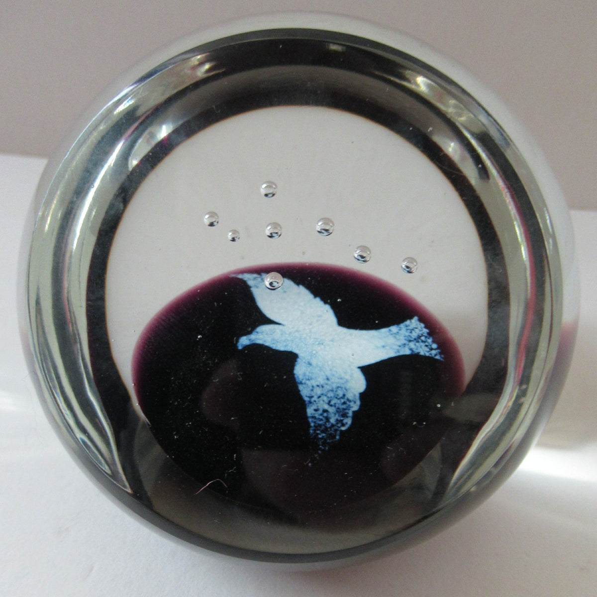 SCOTTISH PAPERWEIGHT: Vintage 1978 Caithness Paperweight: Aquila Bird ...