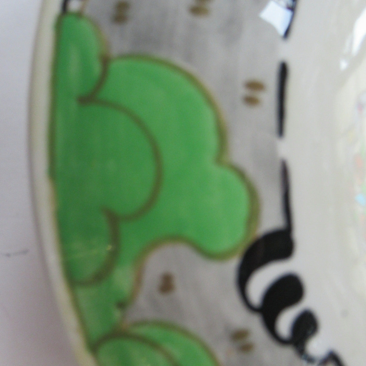 SCOTTISH POTTERY. Extremely Rare 1930s BOUGH Pottery Green Lidded Ture ...