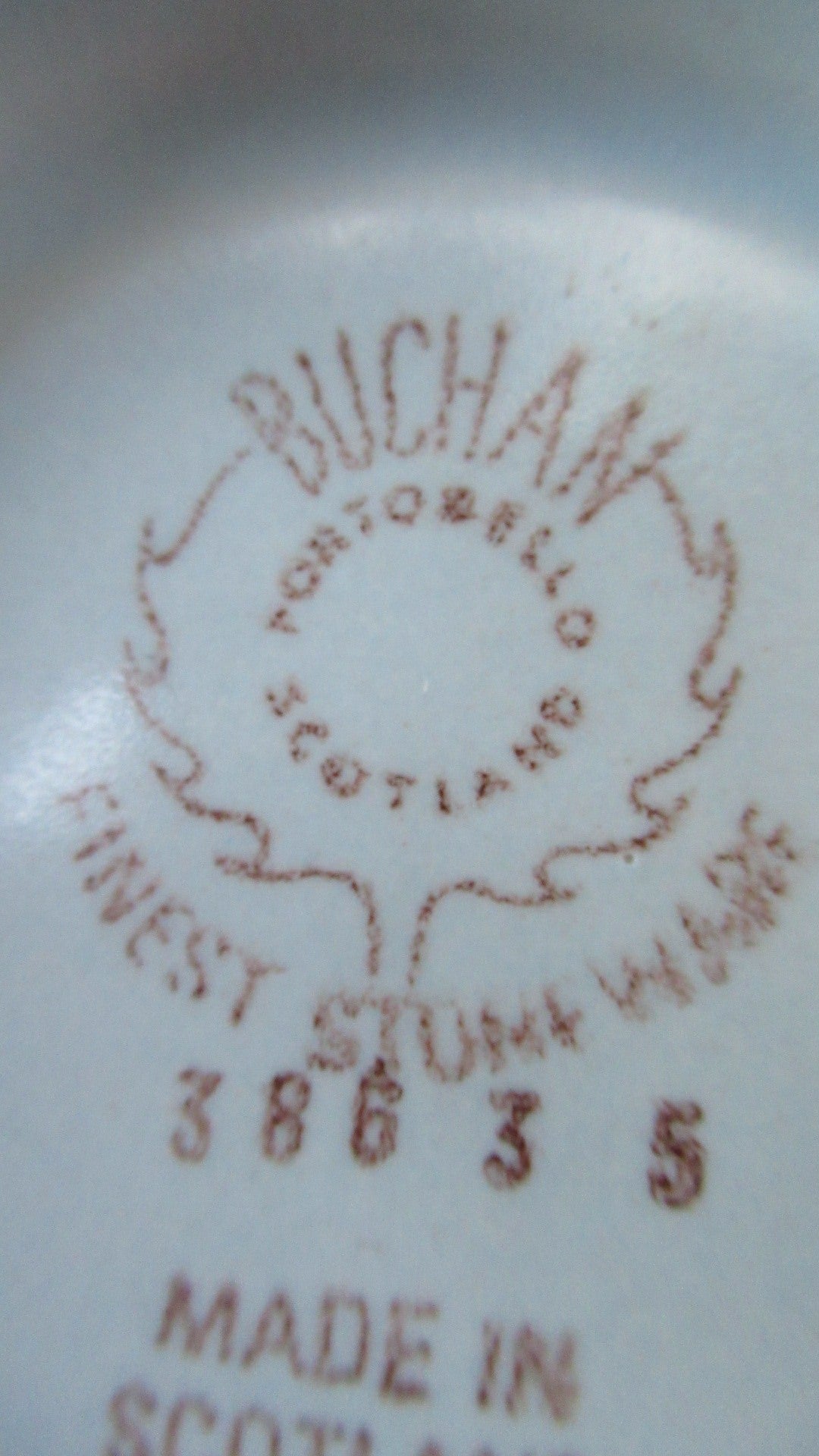 SCOTTISH POTTERY. Very Rare Shape. Vintage LARGE 1950s BUCHAN Portobel ...