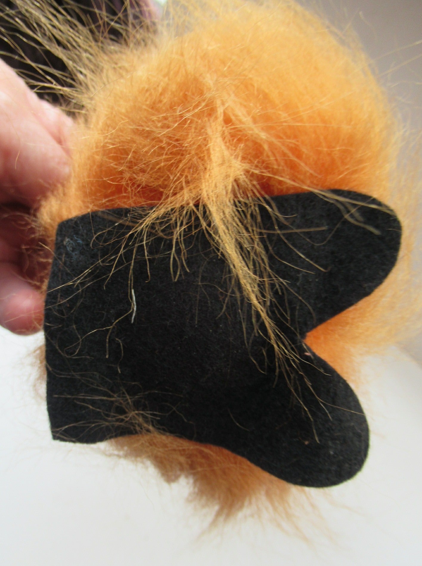 ORIGINAL Vintage 1960s Fuzzy Wuzzy GONK. Collectable Funfair Novelty P ...