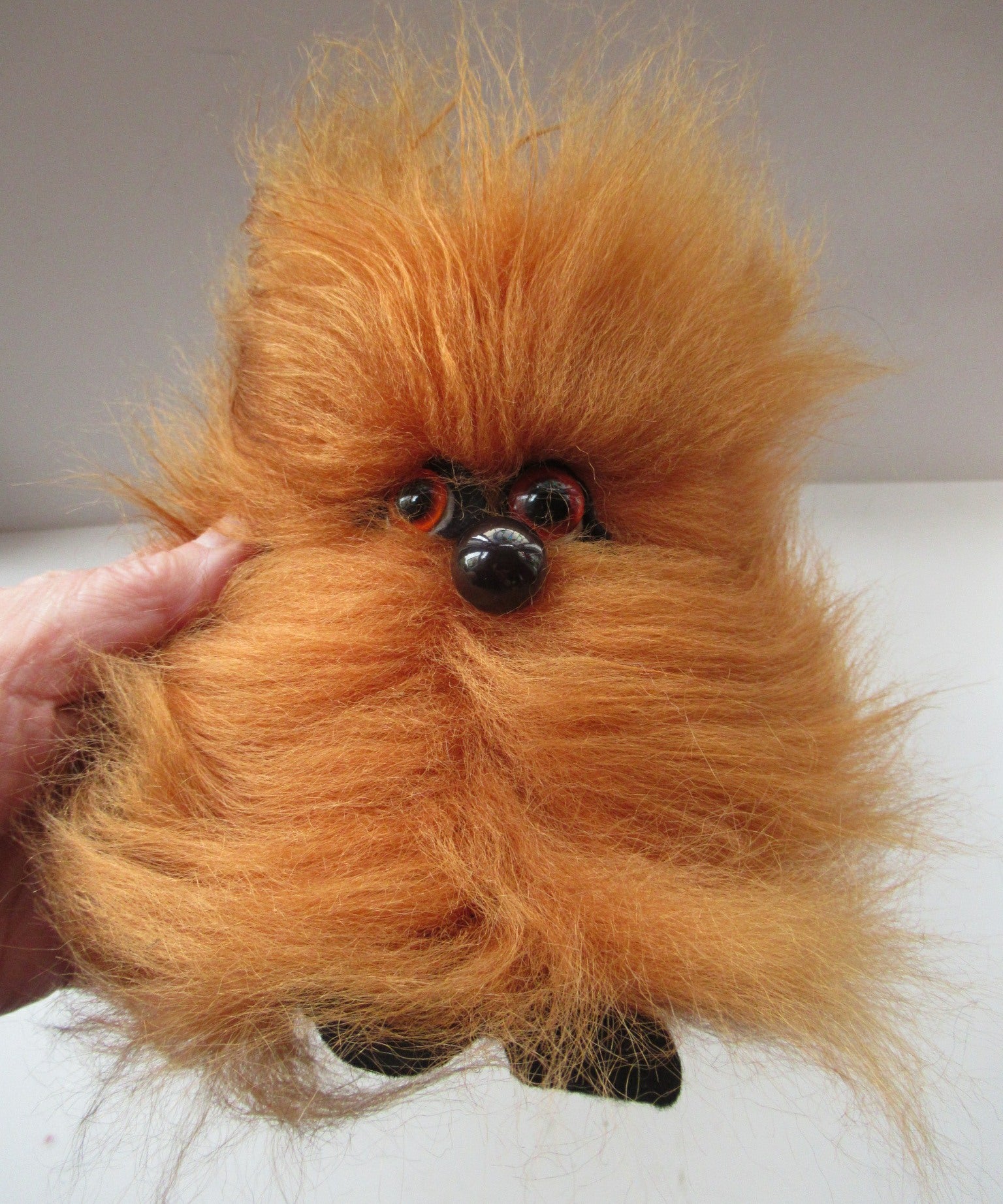 ORIGINAL Vintage 1960s Fuzzy Wuzzy GONK. Collectable Funfair Novelty P ...