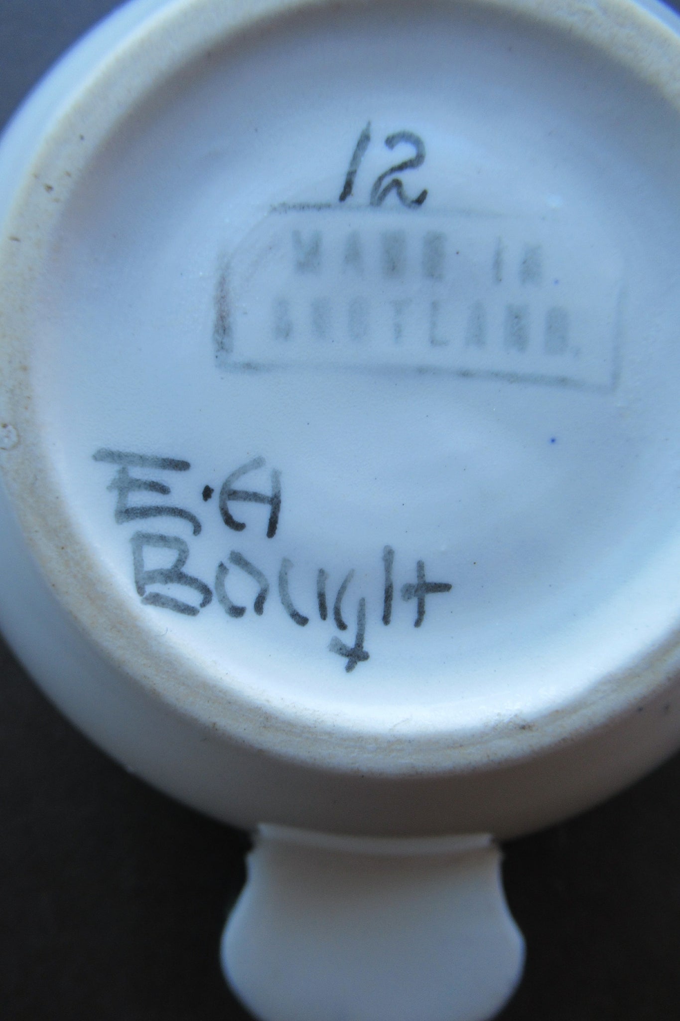 SCOTTISH POTTERY Bowl. Rarer Bough Pottery ART DECO Ceramic Quaich and ...