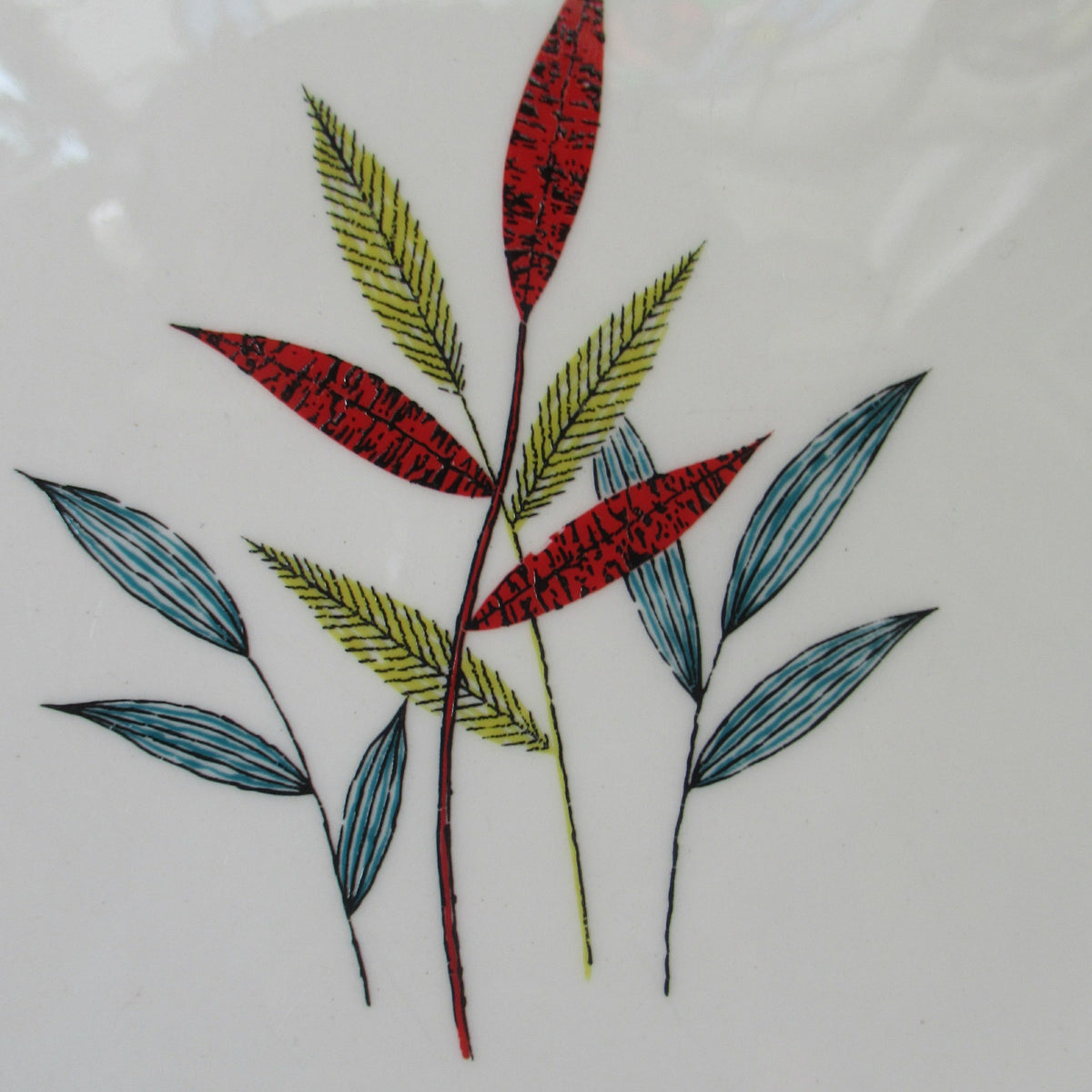 1950s MIDWINTER Set of SIX Dessert Plates. Collectable HAWAII PATTERN ...