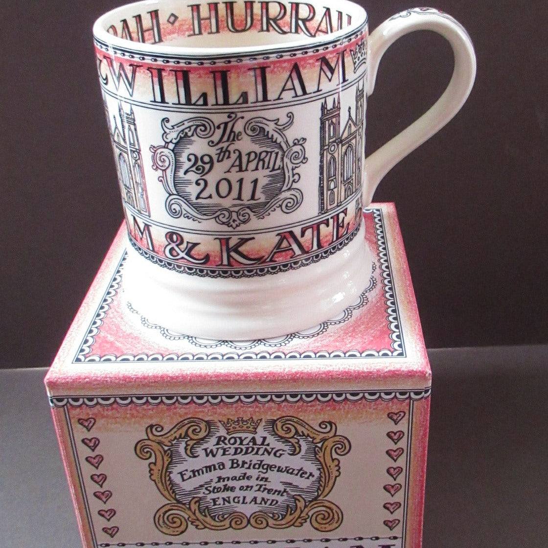 ROYAL COMMEMORATIVE MUG. Emma Bridgewater to Commemorate the Wedding o ...