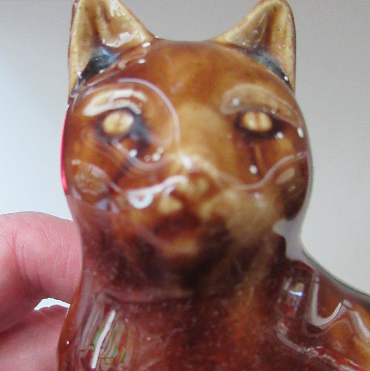 Antique 19th Century Ceramic Money Box or Bank in the Shape of a Seate ...