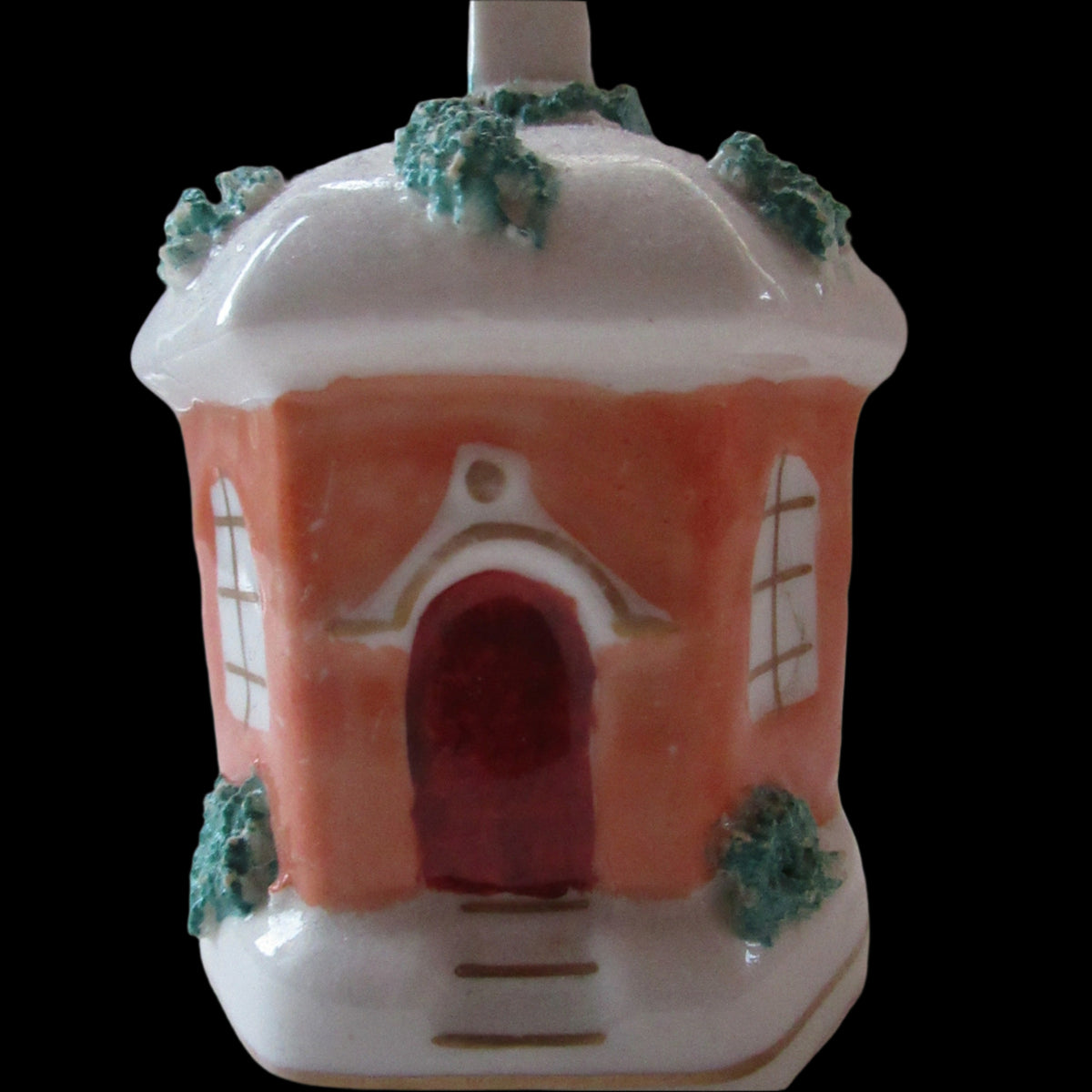 Sweet Early Victorian Staffordshire Porcelain Money Box in the shape o ...
