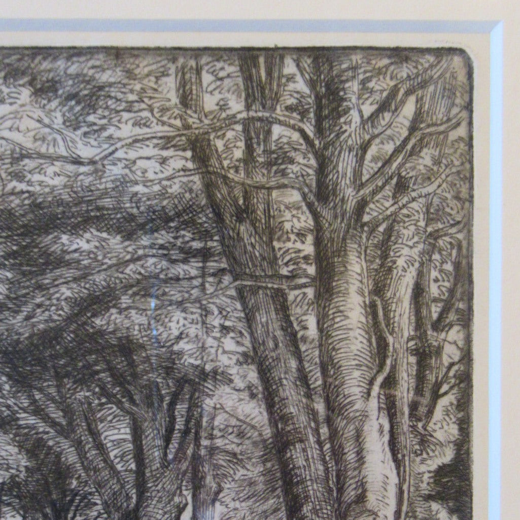 SCOTTISH ART. Rare Etching by Robert Bryden (1865 - 1939). Images Rela ...