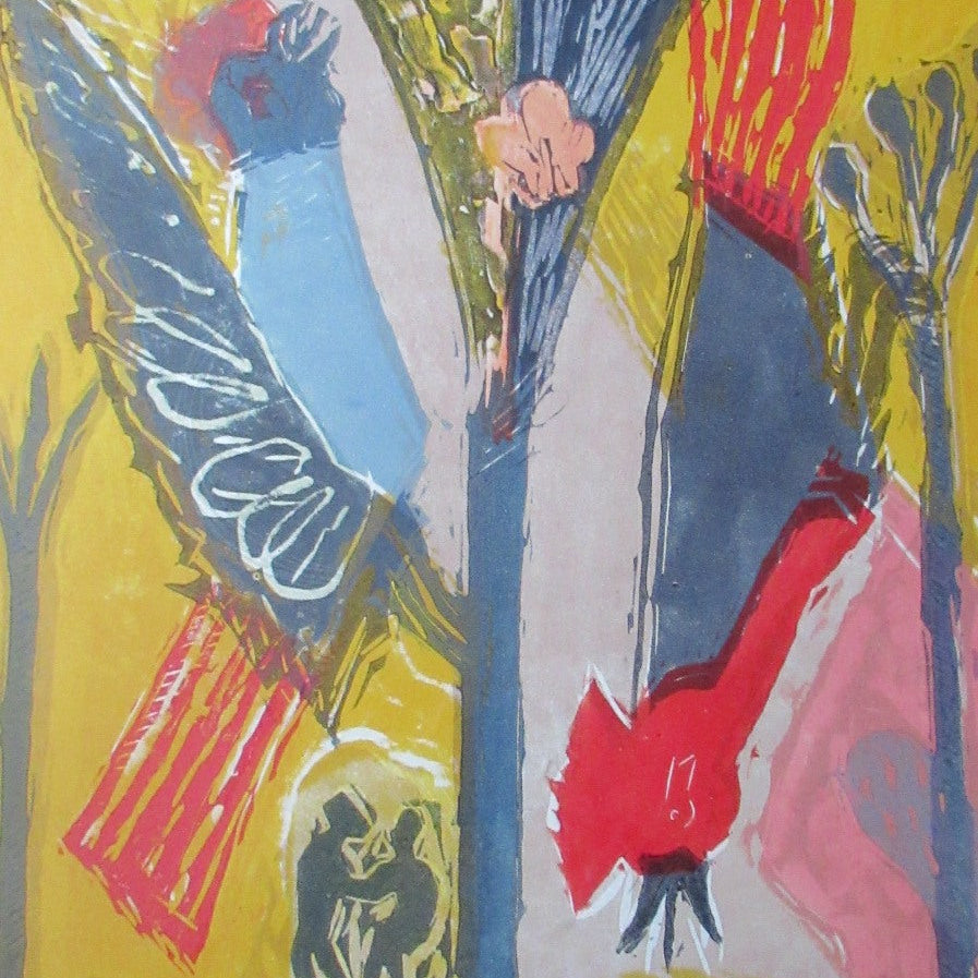 MICHAEL ROTHENSTEIN (1908 - 1993). 1980s Colour Woodcut Entitled: The ...