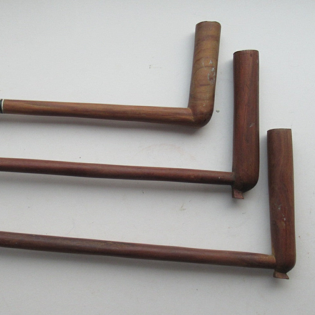 (B) Vintage Wooden Wooden Inqawe Pipe. South Africa (Xhosa Tribe ...