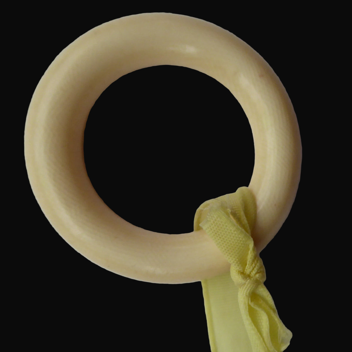 ANTIQUE 19th Century Carved Cow Bone Baby Teether or Soother. 10 Carve ...