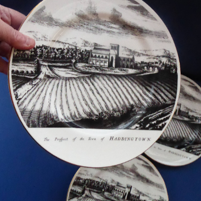SCOTTISH HISTORY. Rare HADDINGTON Plates after John SLEZER from Theatr ...