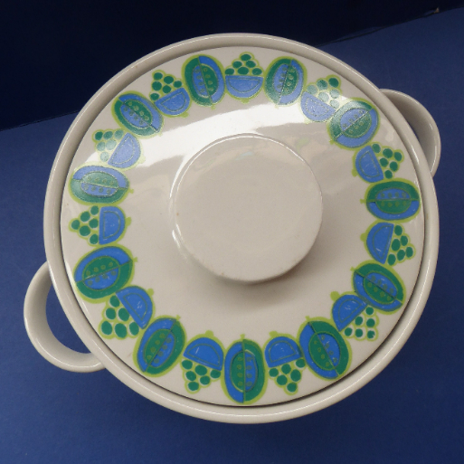 Rarer Granada Pattern: Vintage Norwegian FIGGJO FLINT Cassrole Dish wi ...