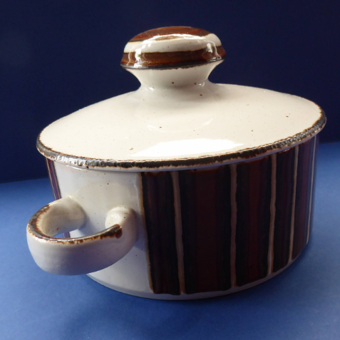 LARGE 1970s Chunky MIDWINTER Stonehenge EARTH Pattern Tureen or Lidded ...