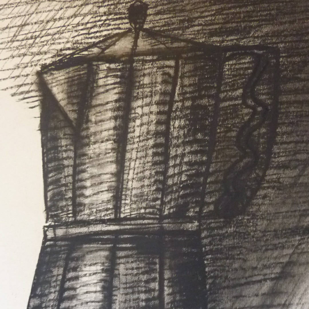 SCOTTISH ART. Charcoal Drawing by John ('Jack') Knox (1936 - 2015). La ...