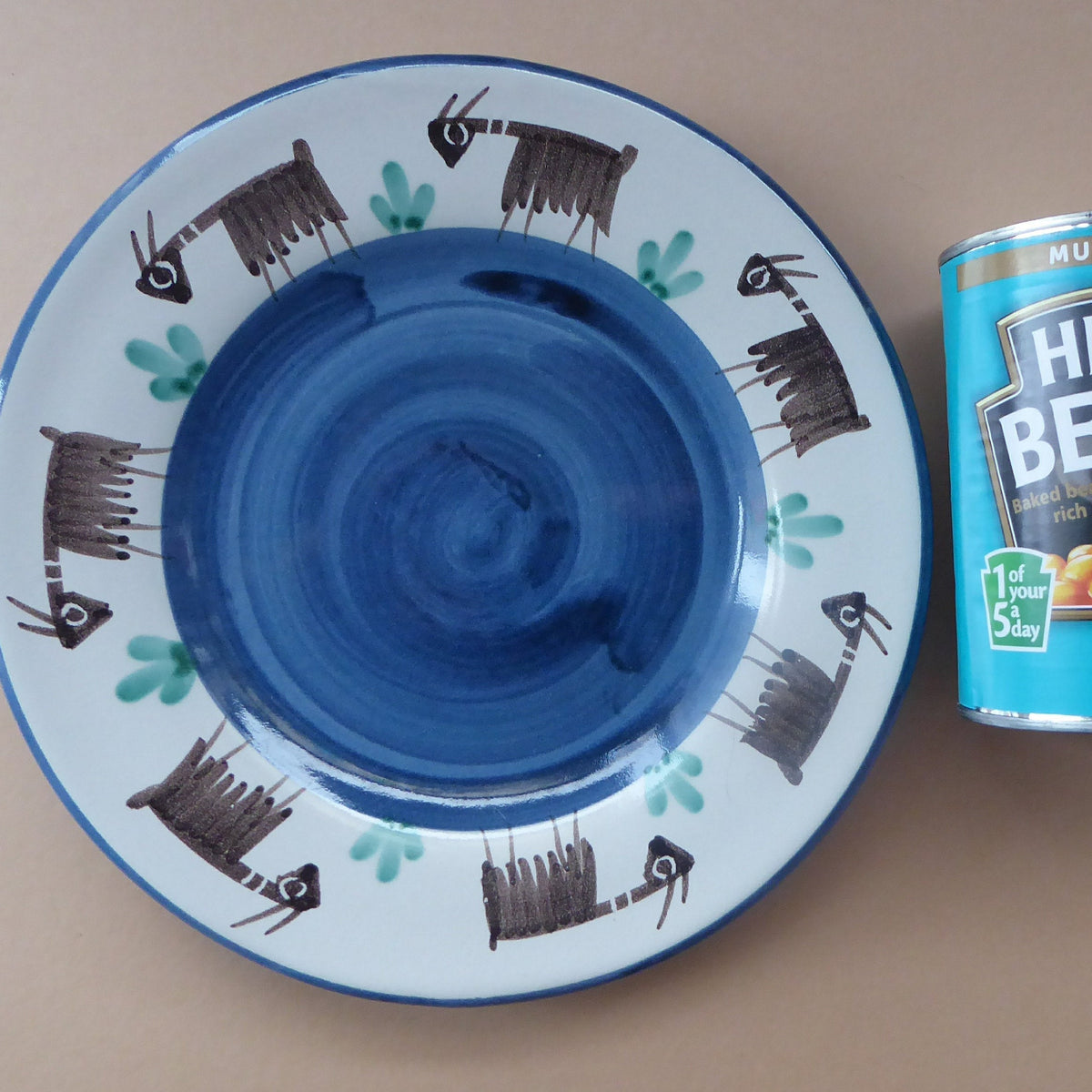 VINTAGE Vincenzo Pinto Vietri Italian Mid Century Side Plate. Hand Dec ...